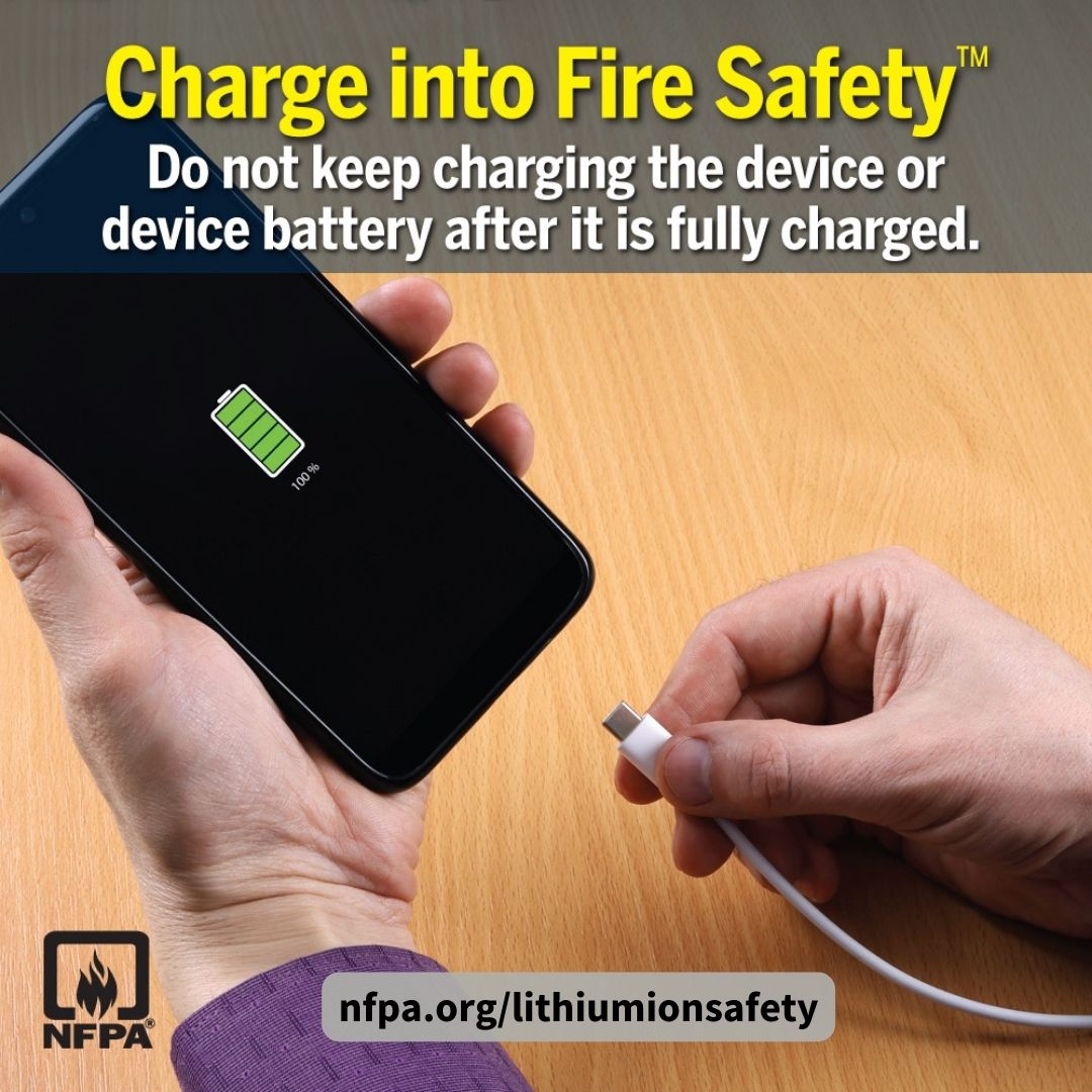 How to charge electronic devices safely - BCOP Birmingham